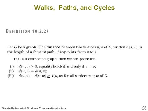 Lecture 14 Graph Theory I Discrete Mathematical Structures