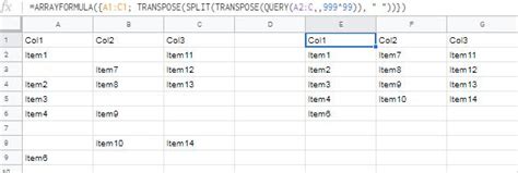 Data Validation Sheets Condense A Column With Empty Cells Web Applications Stack Exchange