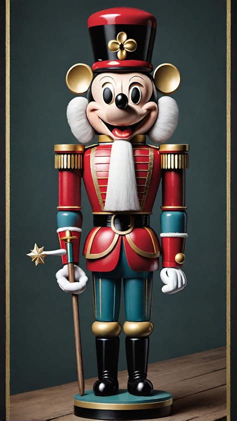 Mickey Mouse Nutcracker 💂 Wallpaper Digital Art