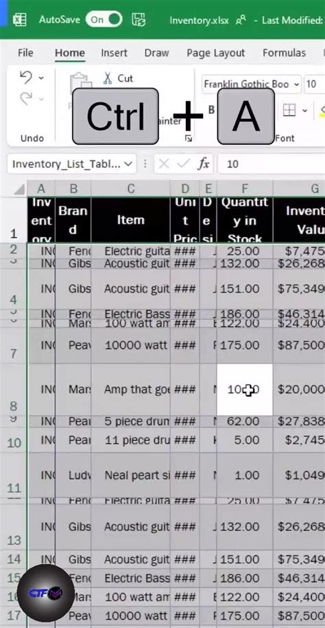 auto resize excel columns and rows youtube
