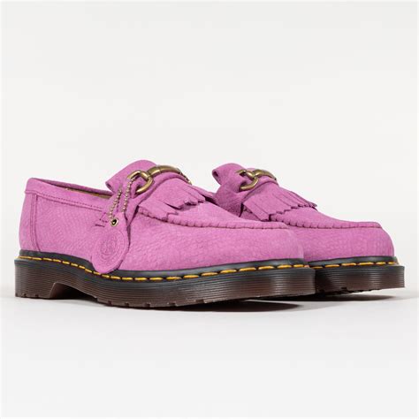 Dr Martens Adrian Snaffle Repello Calf Python Emboss Thrift Pink