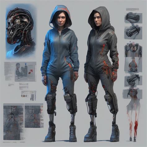 Female Cyborg By Realbirdman23 On Deviantart
