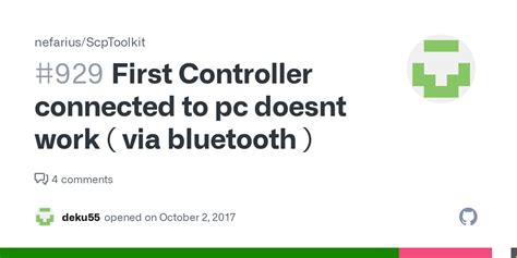 First Controller Connected To Pc Doesnt Work Via Bluetooth Issue Nefarius