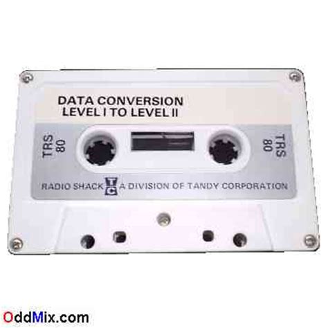 Data Conversion Utility TRS Application Program Tape Level I To II Cassette Radio Shack