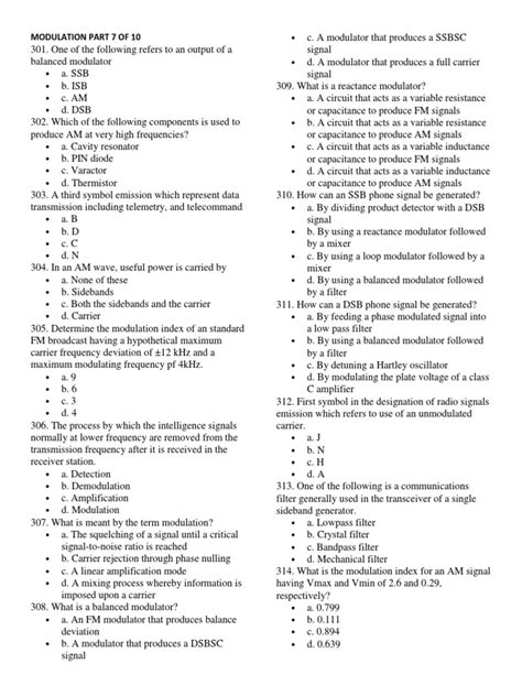 Modulation Part 7 Of 10 Pdf Frequency Modulation Detector Radio