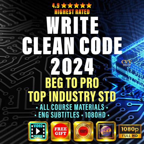 write clean code programming for pc top industry standard coding