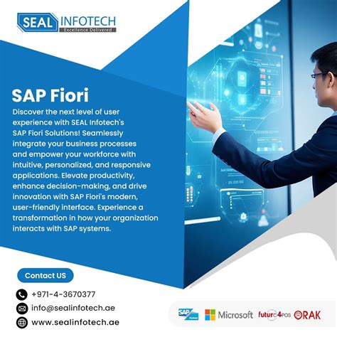 Sapfiori Sealinfotech Userexperience Digitaltransformation Sap Fiori Ux