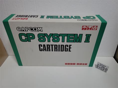 Capcom Cps2 Empty Box Arcade Artset Art Set The Emporium Retrogames And Toys