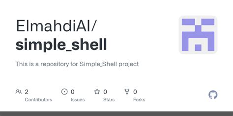 github elmahdiai simple shell this is a repository for simple shell