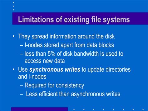 Ppt The Design And Implementation Of A Log Structured File System Powerpoint Presentation Id