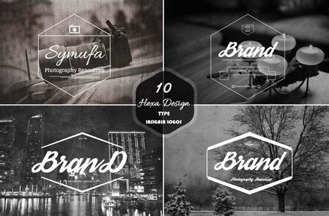 Hexa Shape Insignia Logo Free Download Creativetacos Tarjetas