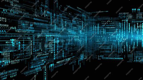 Un Fondo Lleno De Líneas De Código Y Símbolos De Programación Foto