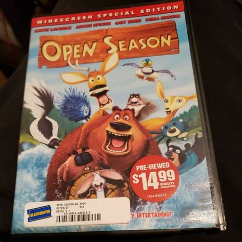 Open Season Dvd 2009 Widescreen Special Edition 43396156968 Ebay
