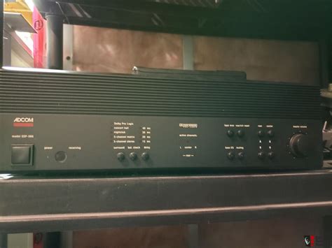 Adcom Gfa 555 Mkii Amp And Adcom Gsp 560 Surround Processor Amp Photo 2542388 Uk Audio Mart