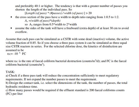 Problem Using Reactor Analysis In Design Design A Chegg