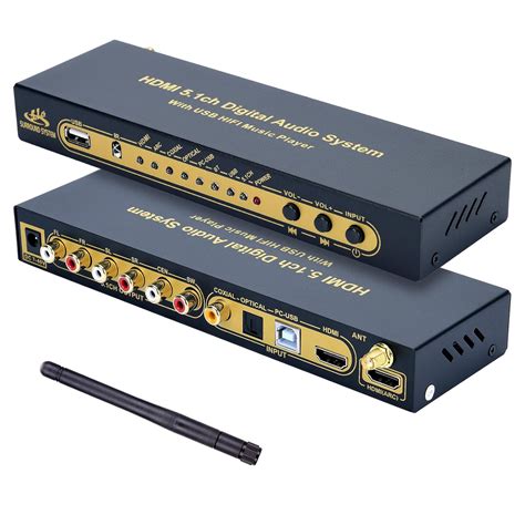 AtNeDcVh Surround Sound Decoder Compatible With DTS AC HDMI B K Hz HDR D HDCP
