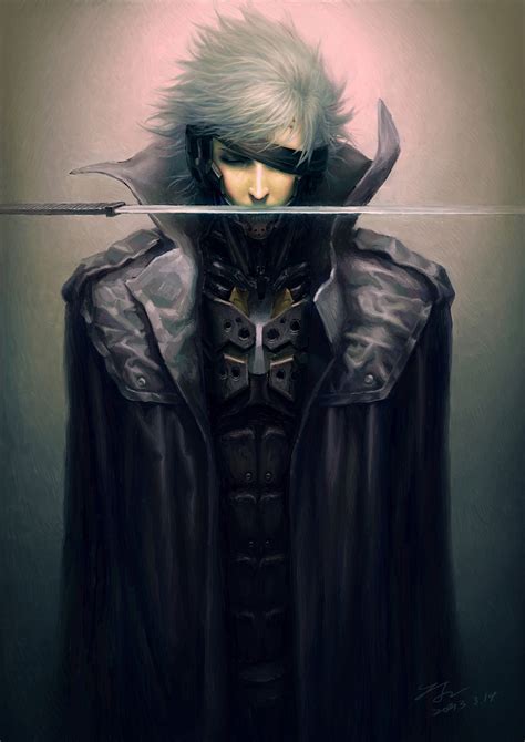 Raiden Metal Gear And 2 More Drawn By Zhoujialin Danbooru