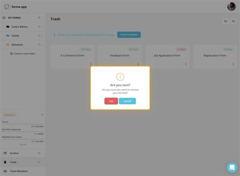 How To Delete Forms Help Center