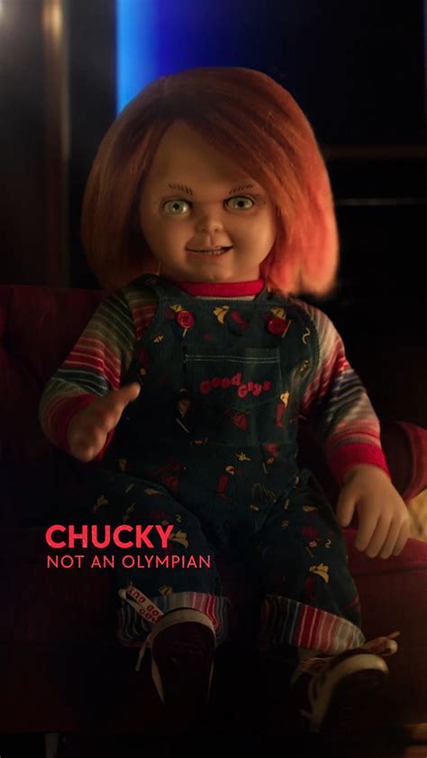 Its Good Guy Vs Well Bad Guy As Good Chucky Takes On The Evil Buff Chucky In A Doll On