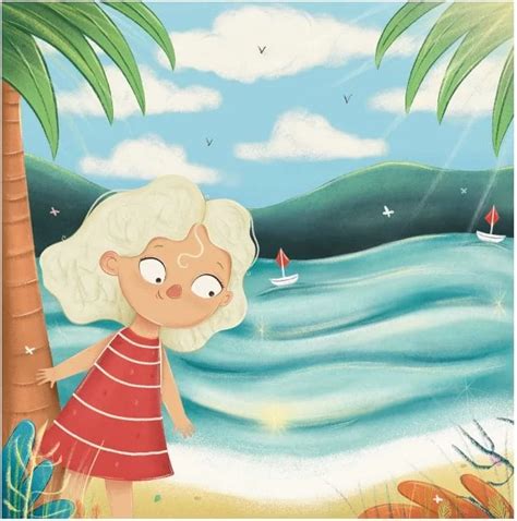 داستان تصویری کودکانه لیلا، ماهی و وال