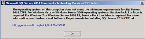 Sqlcoffee Microsoft Sql Server 2014 Ctp1 Requirements