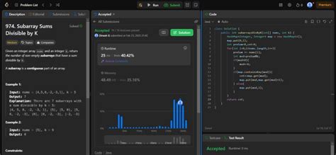 Day 10 Of 100 Days Leetcode Challenge Subarray Sums Divisible By K