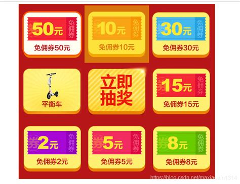 Jquery实现抽奖jq 抽奖算法 Csdn博客