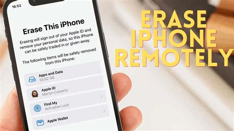 Safeguarding Your Data Ways To Wipe IPhone Remotely