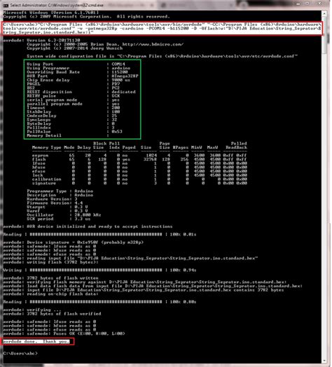 Upload Hex File In Arduino Using Cmd Prompt And Bin To Esp8266