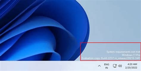Windows 11 Un Watermark Per I Sistemi Non Ufficialmente Supportati