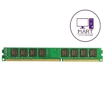 حافظه رم کامپیوتر کینگستون Ddr3 1600mhz Cl11 8gb ا ظرفیت 8 گیگابایت تک کاناله Kingston Ram