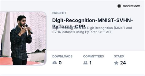 Digit Recognition MNIST SVHN PyTorch CPP Ecosystem Directory Market Dev