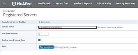 Learn How To Integrate And Configure Mcafee Epo To Send Logs