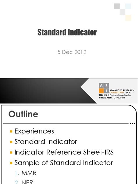Pdf Standard Indicator Dokumen Tips