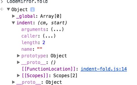 how to enable indent fold addon discuss codemirror