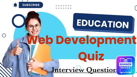 web development quiz important questions for interview youtube