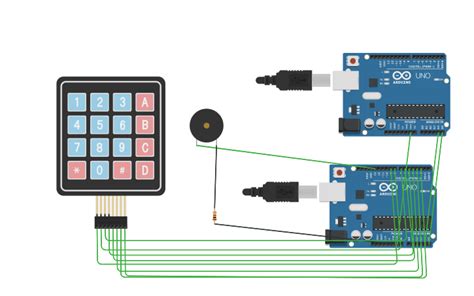 Circuit Design Encrypted Messenger Tinkercad Circuit Design Encrypted Messenger Tinkercad