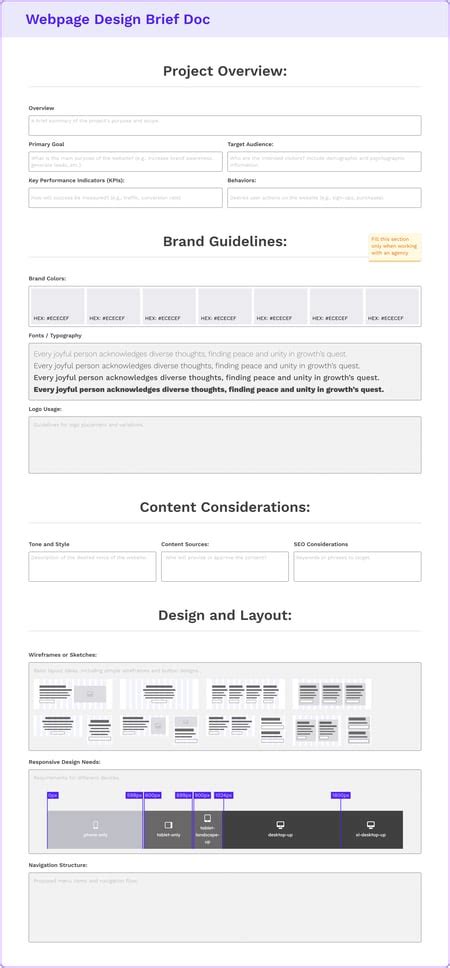 website design documentation pro tips free templates