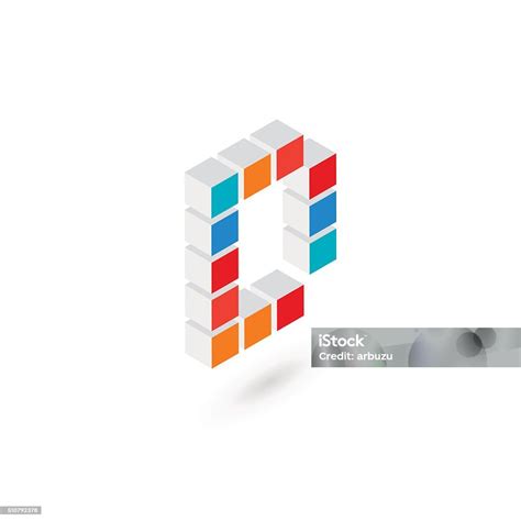 3 D 직육면체 알파벳 D 아이콘크기 디자인식 형판 요소 3차원 형태에 대한 스톡 벡터 아트 및 기타 이미지 3차원 형태 건설 산업 계단 Istock