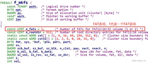 fatfs文件系统f mkfs函数详解 fat32 mkfs vfat 格式化函数 csdn博客