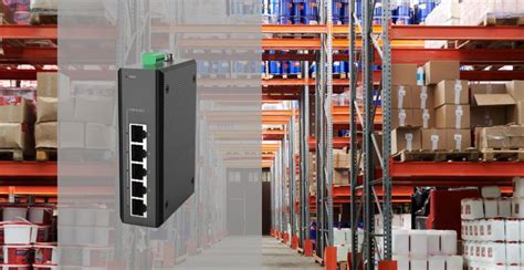 Port Industrial Gigabit Switch Fiberroad Technology