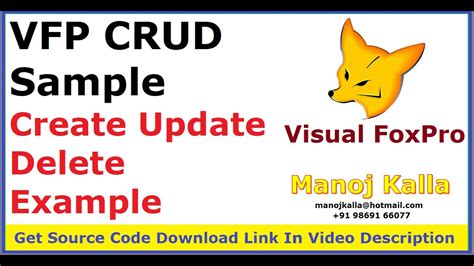 04 Vfp Form Add Edit Delete Sample Vfp Form Add Edit Delete Example