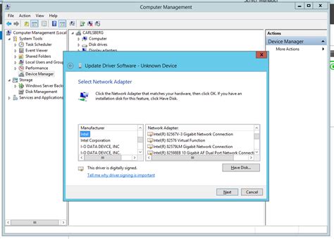 intel nuc et windows server 2012 r2 la carte rseau thomas prud homme
