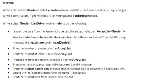 Solved Program Write A Class Called Babe With 4 Private Chegg Com