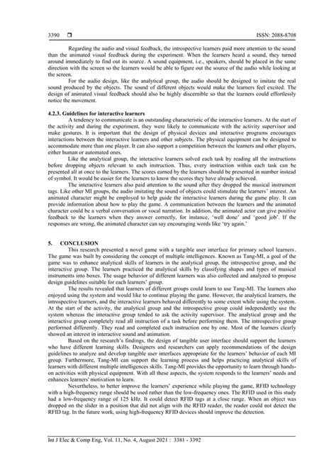 Tangible User Interface Design For Learners With Different Multiple