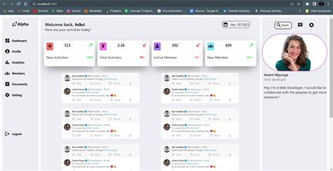 GitHub Anantnipunge Dashboard Ui