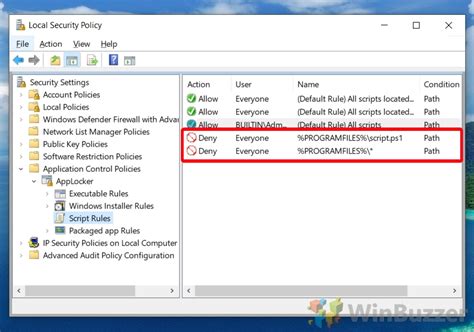 How To Configure Applocker To Block A Script From Running In Windows 10