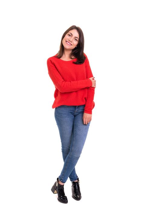 아름다운 젊은 캐주얼 여성의 스튜디오 샷 벡터 배경 및 무료 다운로드를위한 그림 Pngtree