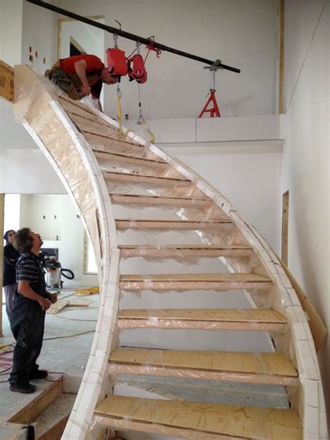 Awesome Making Curved Stairs Ideas Stair Designs