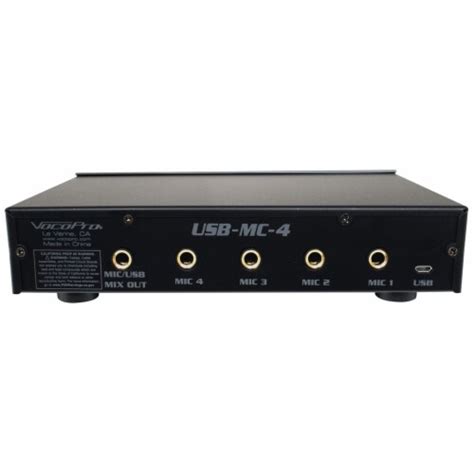 4 microphone analog to digital usb audio interface 1 kroger